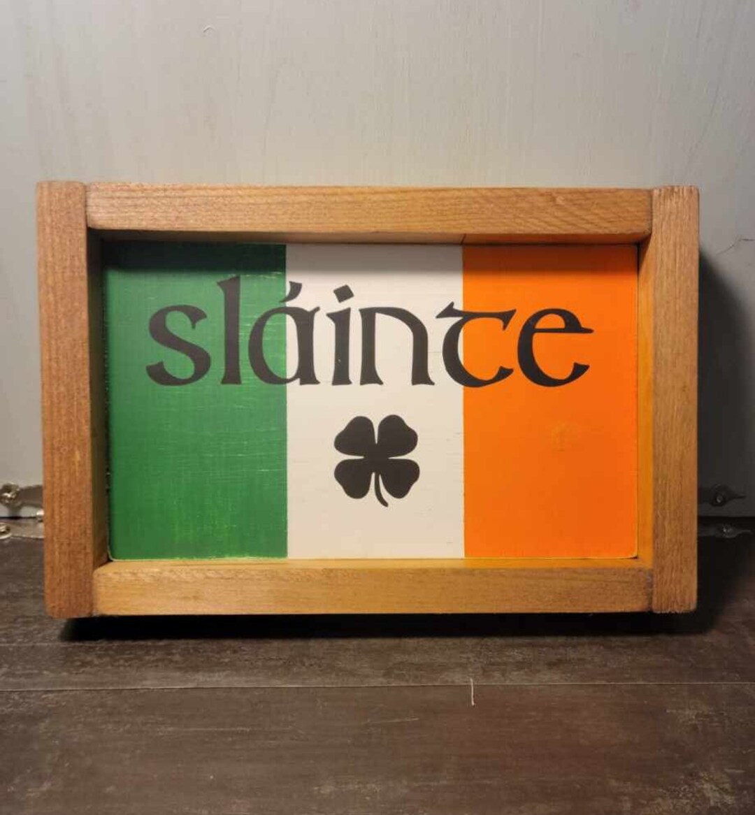 Slainte - Wood Sign - Etsy