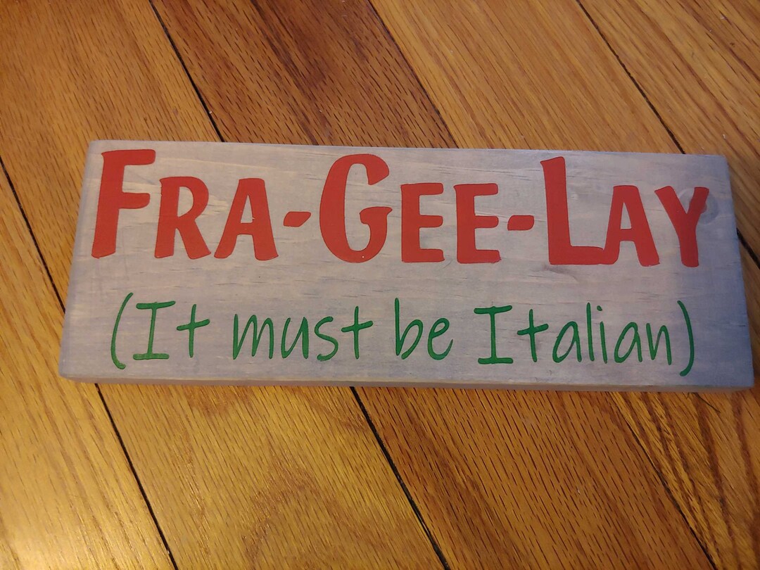Fra-gee-lay - A Christmas Story Wood Sign - Etsy