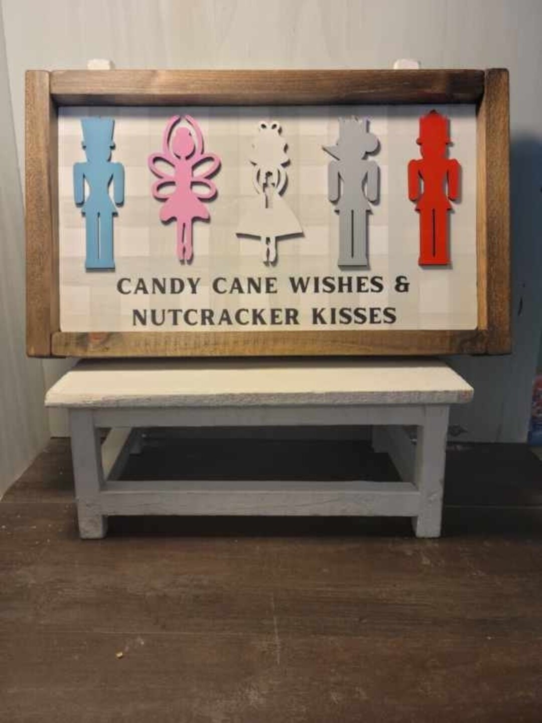 Nutcracker Kisses - Wood Sign - Etsy