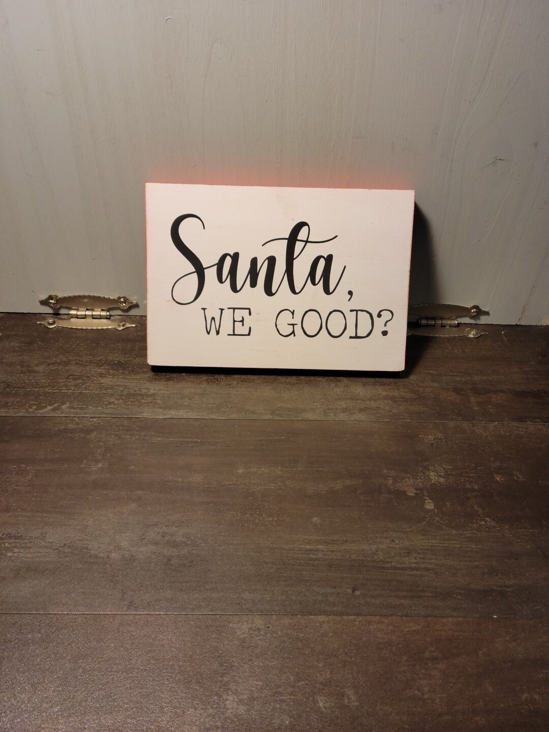 Santa, We Good? - Wood Sign - Etsy