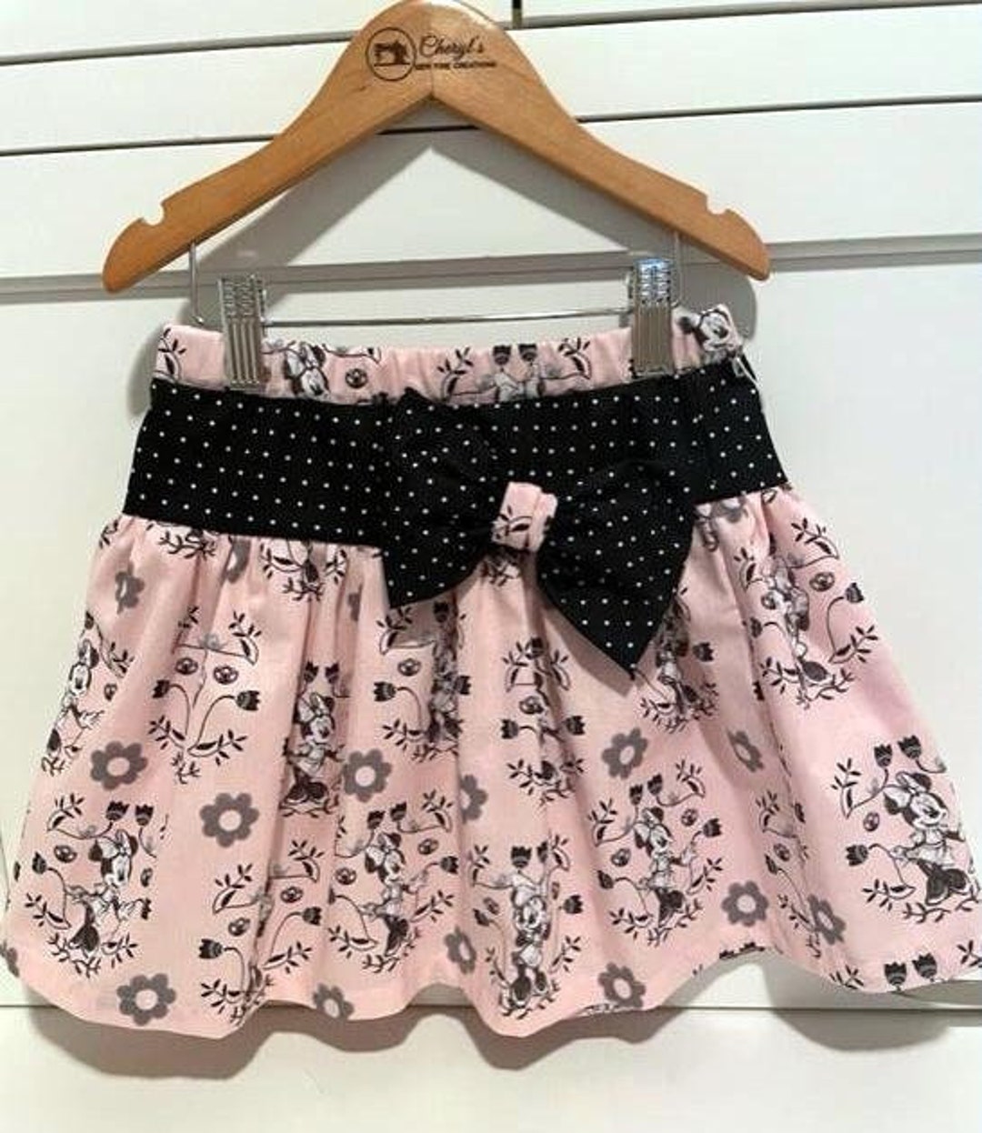 Girls Skirt / Minnie Mickey Mouse Skirt/ Children's - Etsy