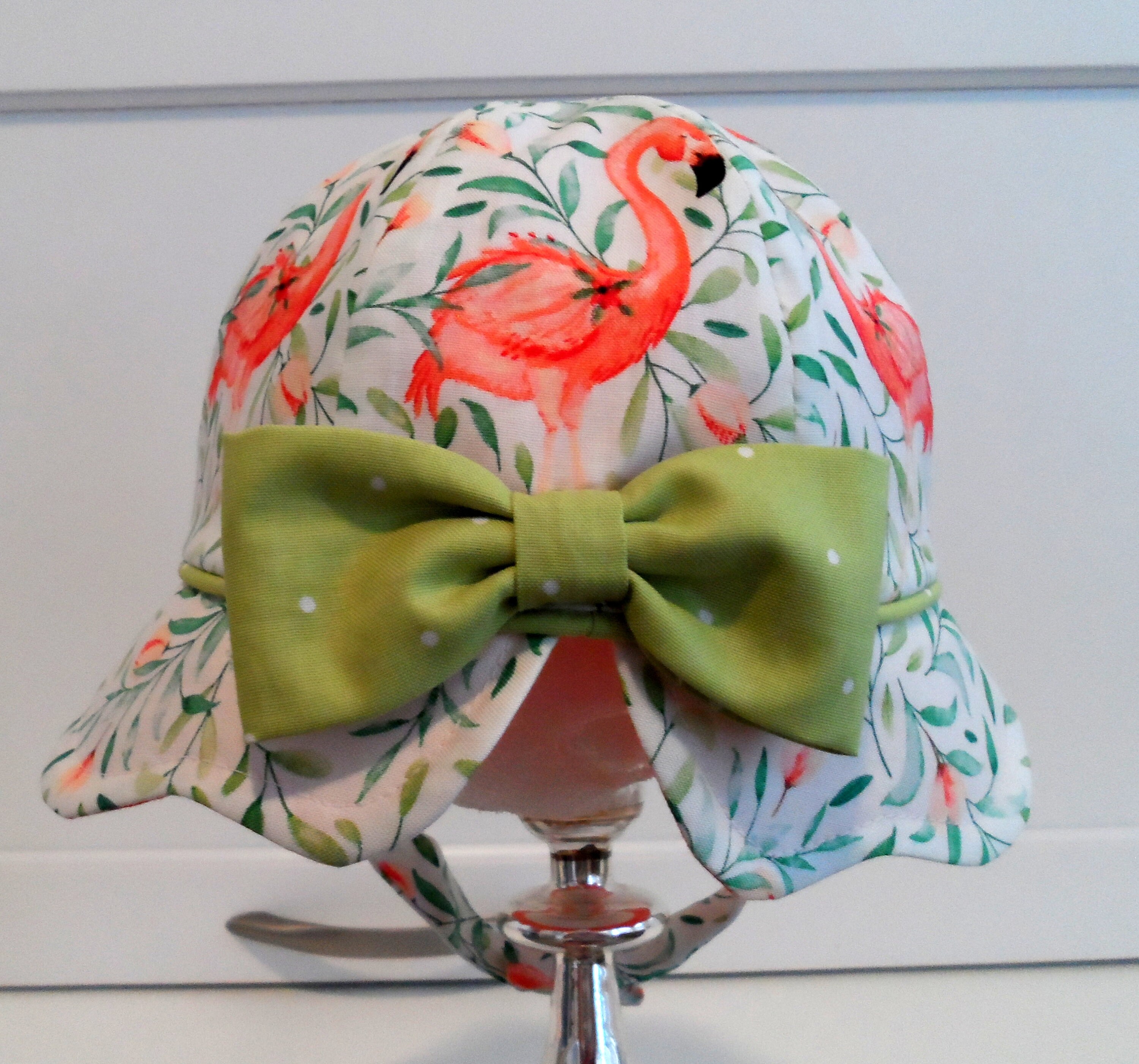 Sundress / Sun Hat / Flamingo Print Dress / Girls Clothing / Handmade ...