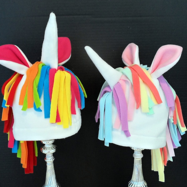 Unicorn Girls Winter Hat - Etsy