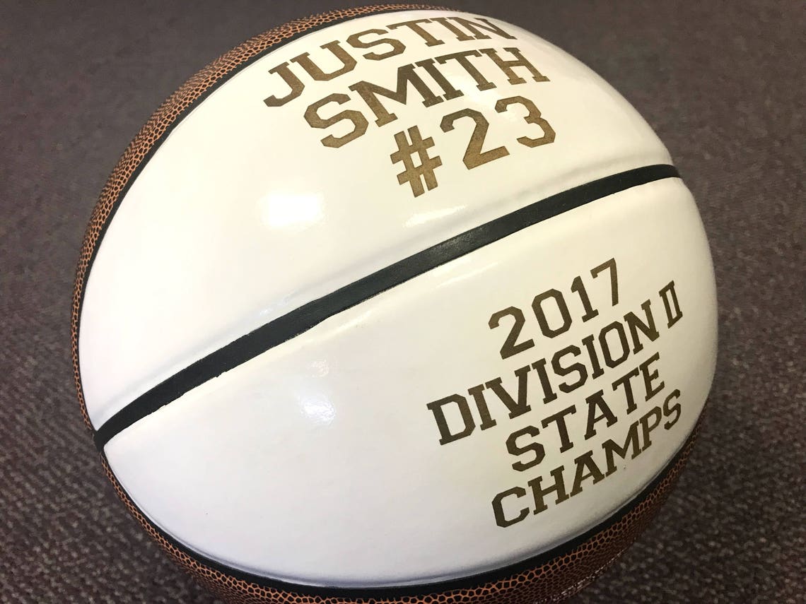 Personalized Basketball Ring Bearer Gift Engraved - Etsy
