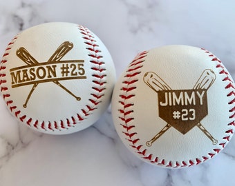 Personalized Baseballs, Team Balls, League Balls, Little League ...