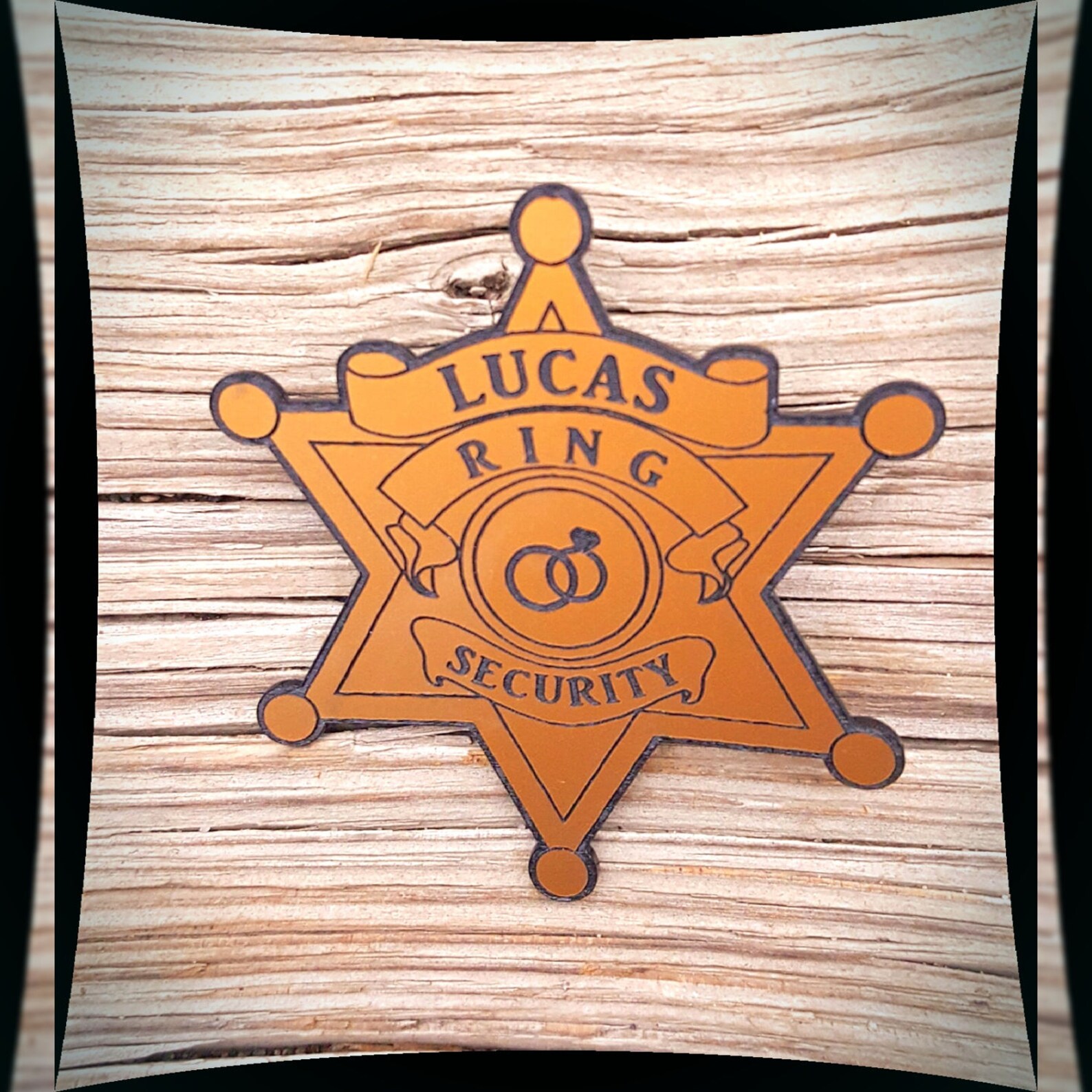 Ring Security Badge, Ring Bearer Badge, Ring Bearer Security Badge ...