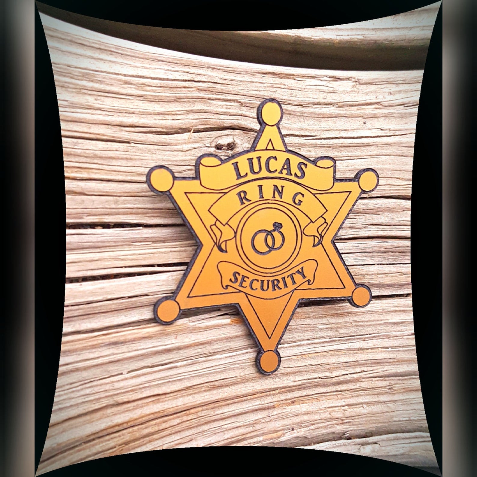 Ring Security Badge, Ring Bearer Badge, Ring Bearer Security Badge ...