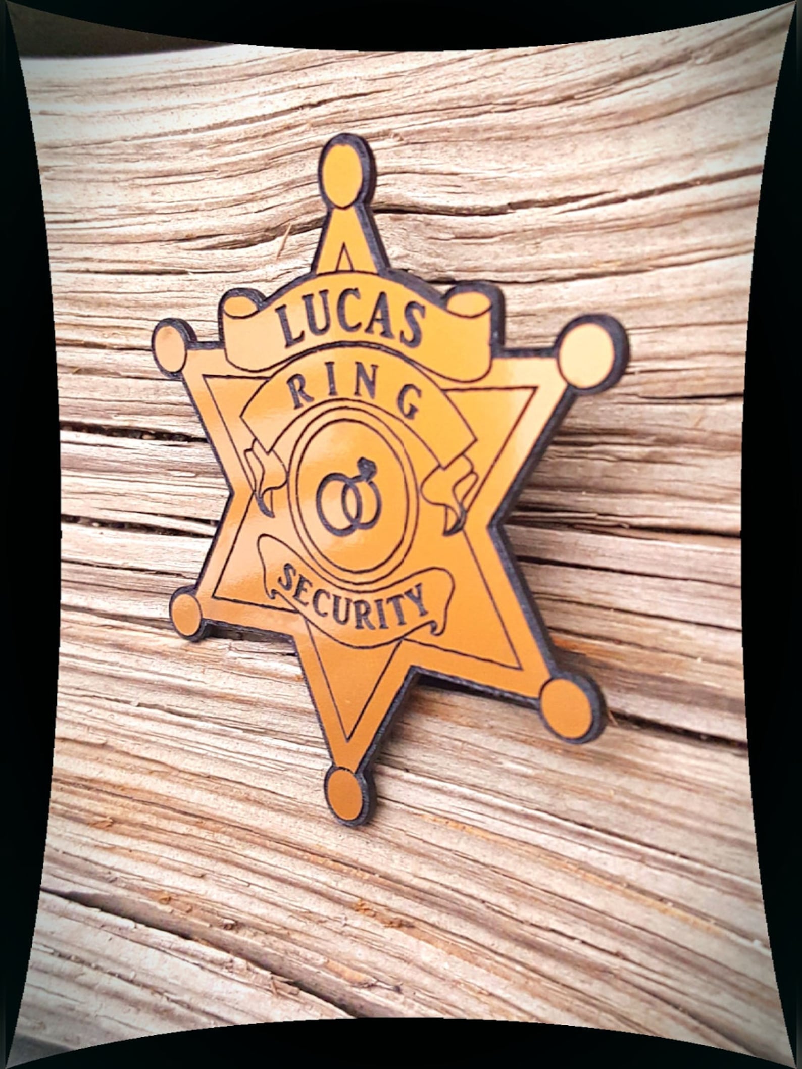 Ring Security Badge, Ring Bearer Badge, Ring Bearer Security Badge ...