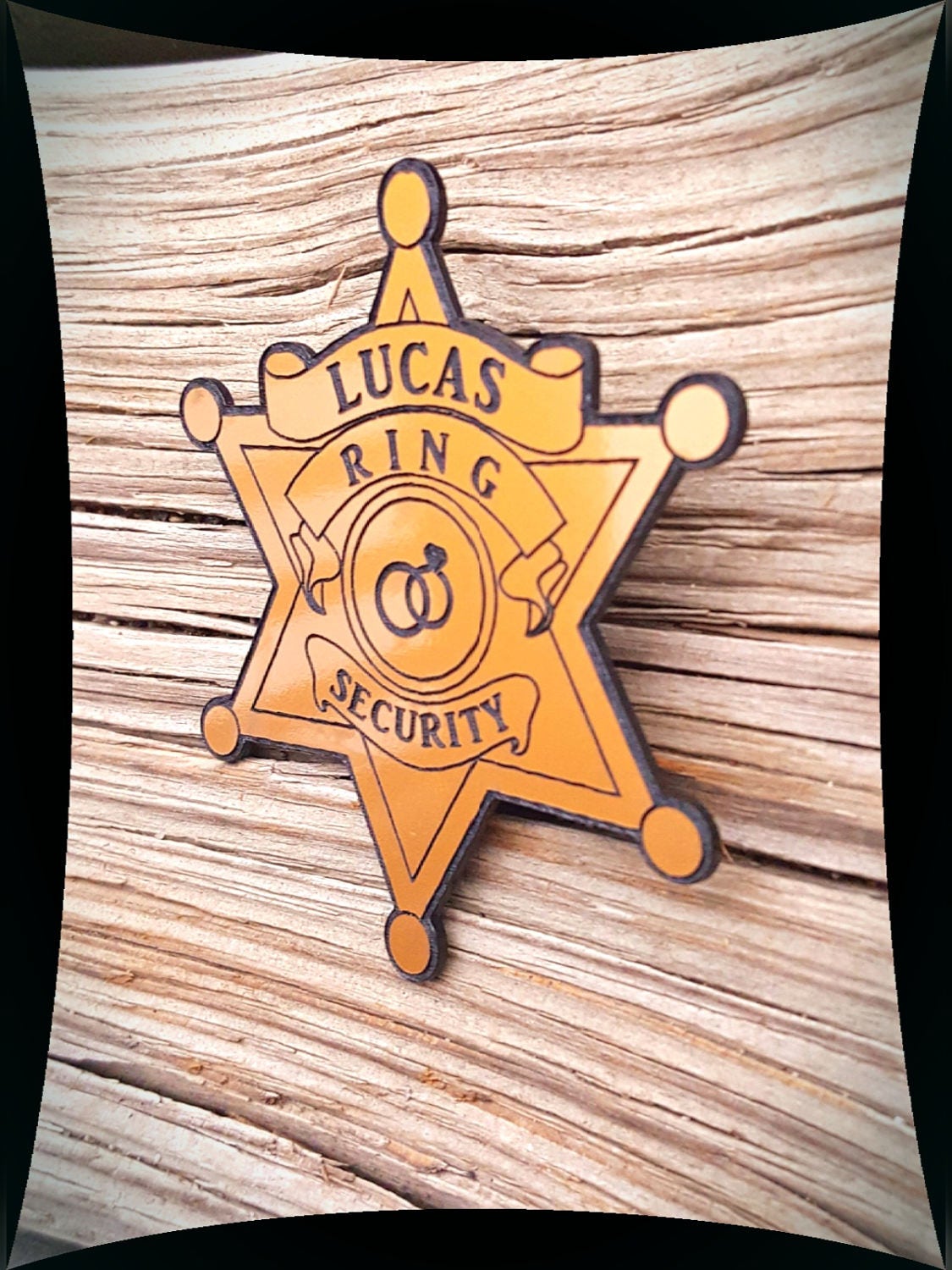 Ring Security Badge, Ring Bearer Badge, Ring Bearer Security Badge ...