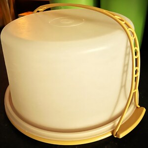 Tupperware Cake Container - Etsy