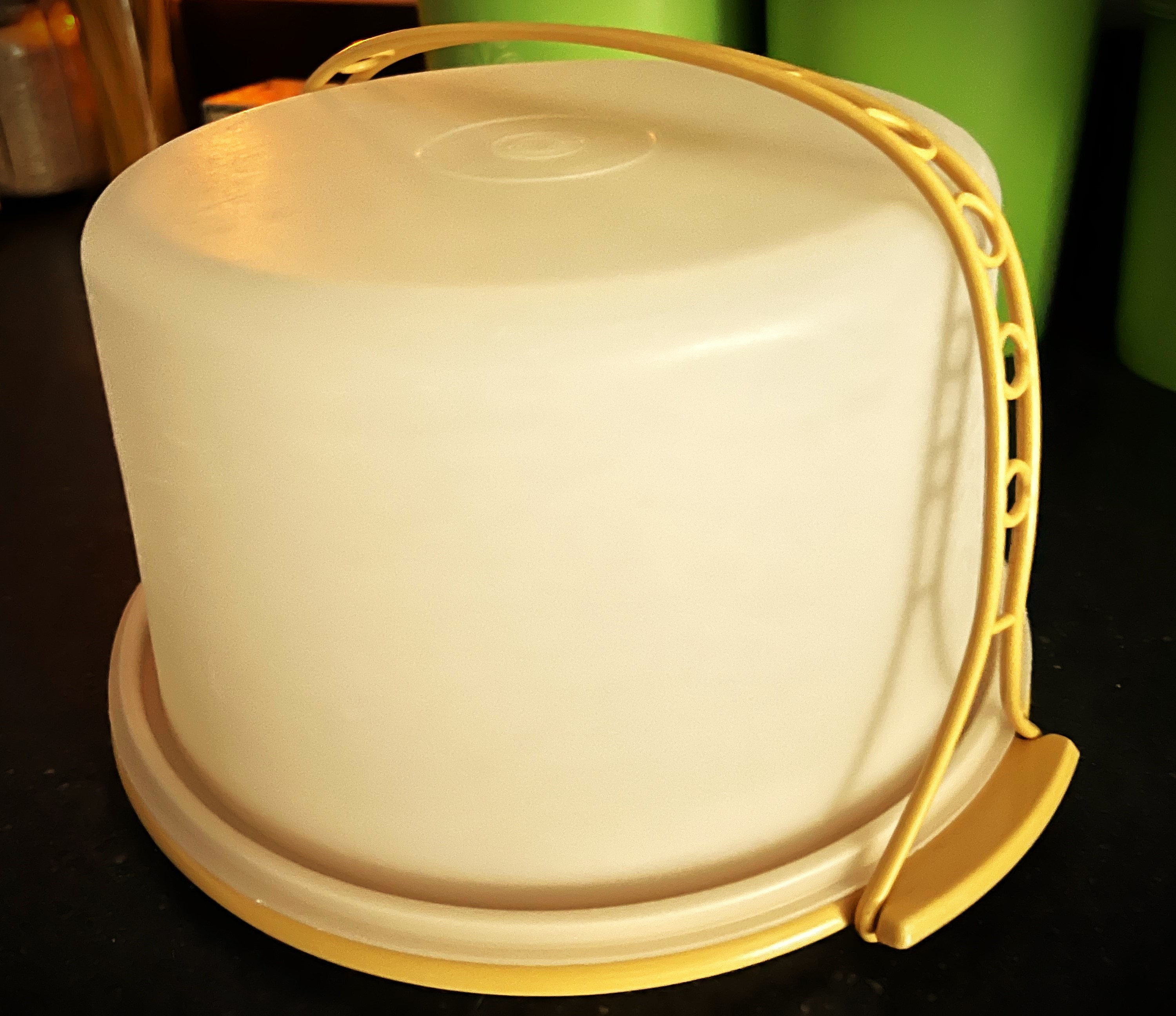 Tupperware Cake Container - Etsy