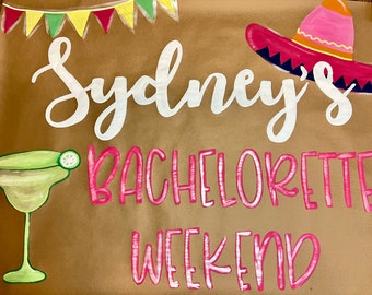 Painted Bachelorette Sign - Etsy
