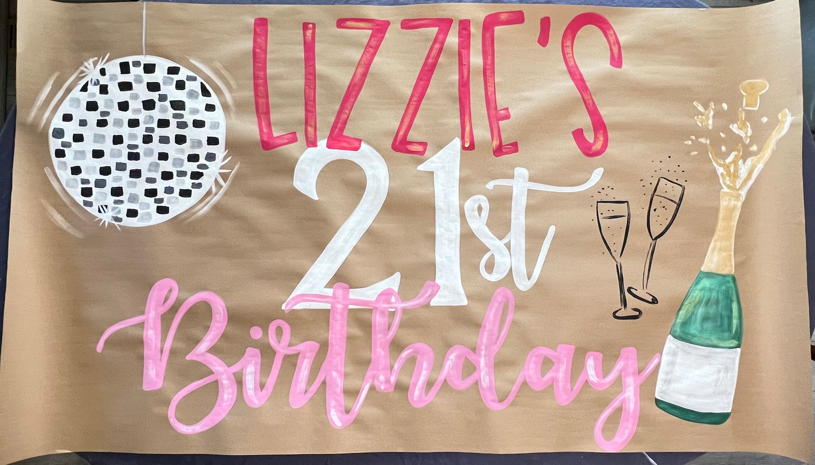 Twenty First Birthday Banner, Coastal Cowgirl, Twenty First Banner ...