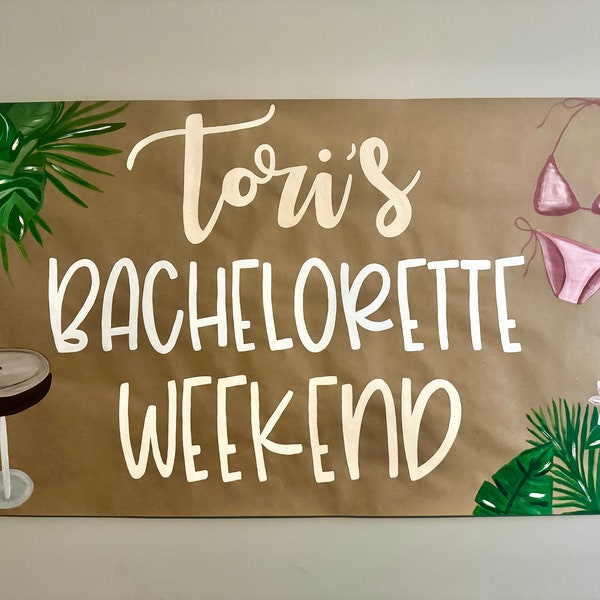 Bachelorette Banner - Etsy