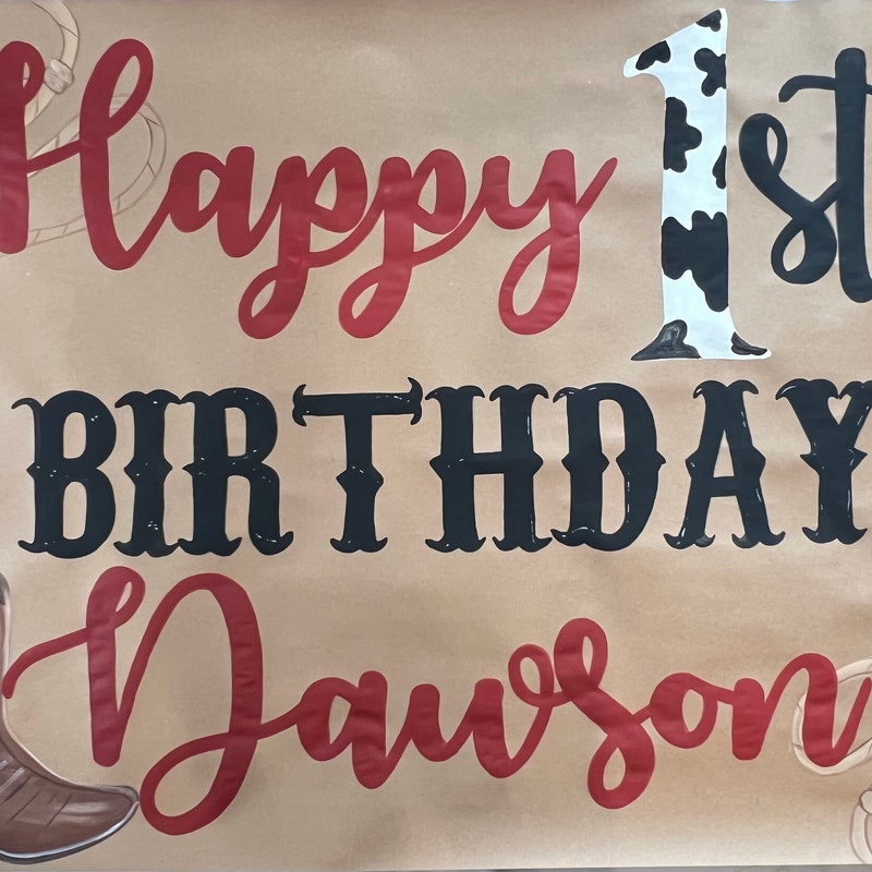 Birthday Banners - Etsy