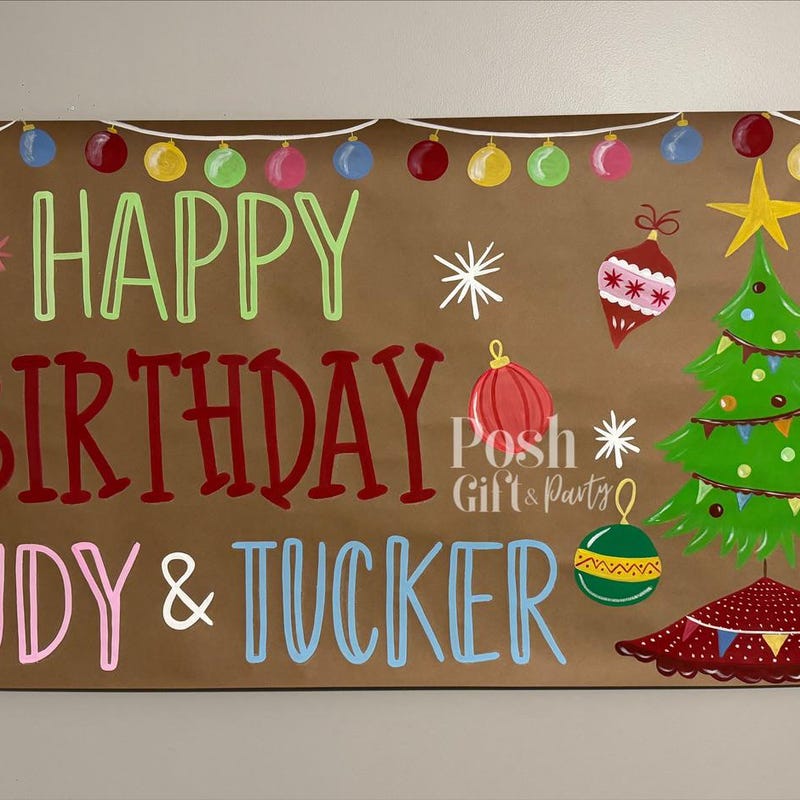 Hand Painted Banner Stars - Etsy