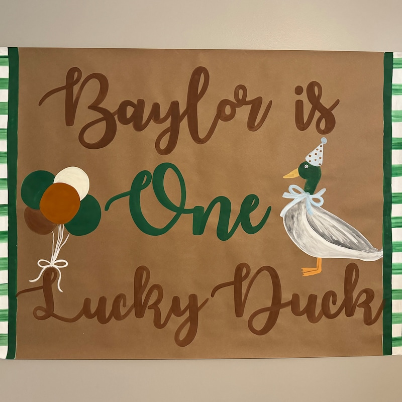 Duck Banner - Etsy