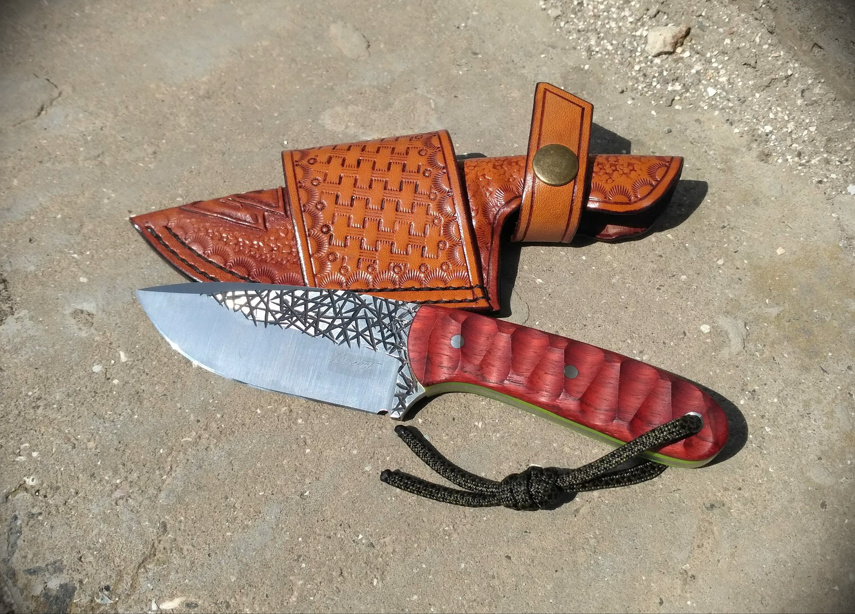 Wikinger-Messer. Benutzerdefinierte Messer. Outdoor Bushcraft | Etsy