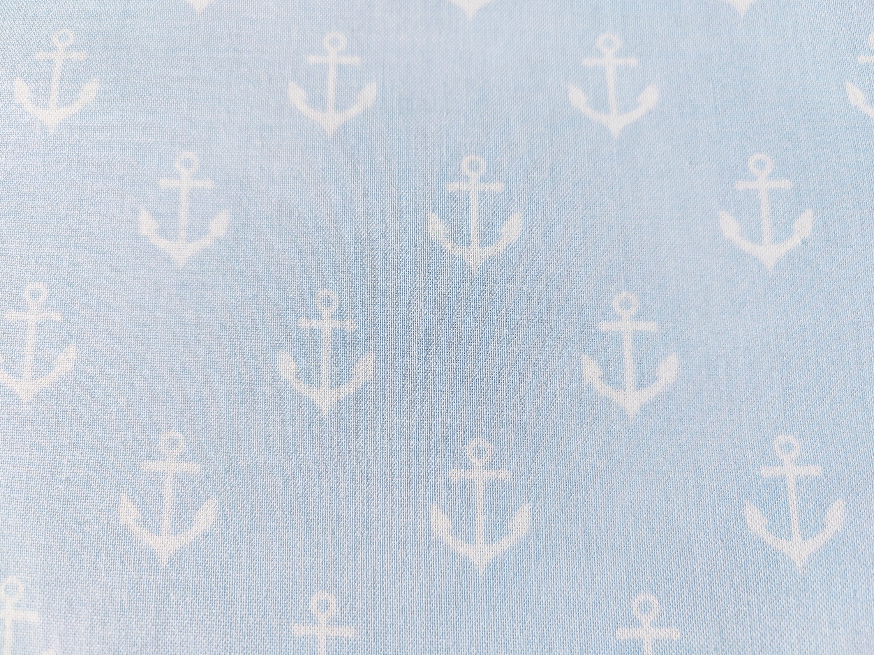 Light Blue Anchor Wallpaper