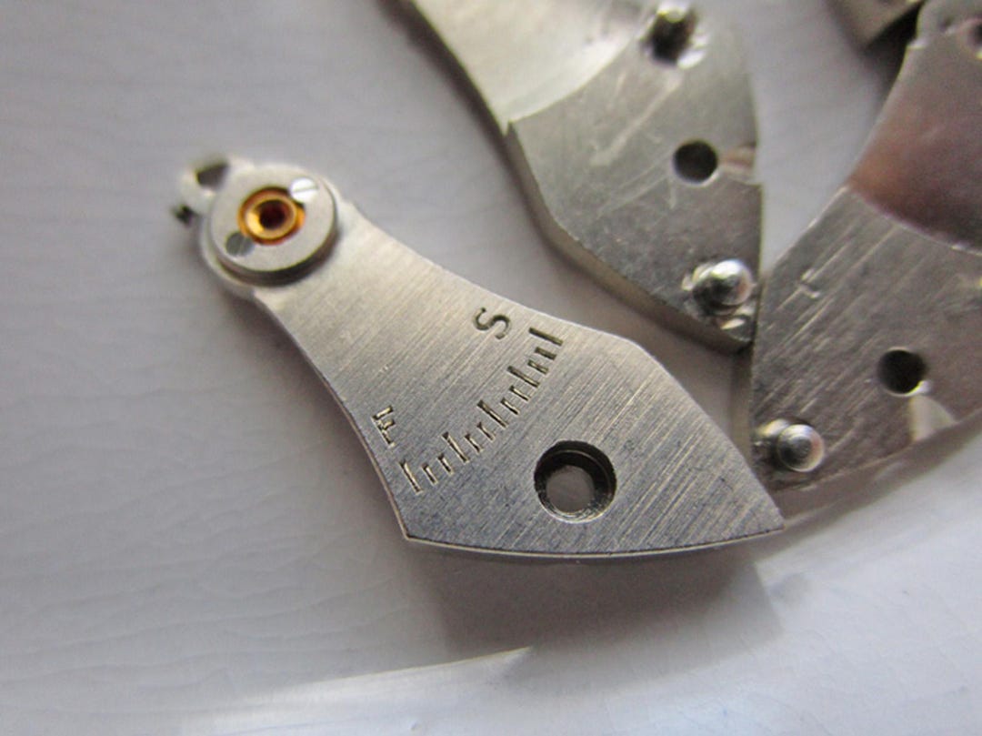 6 coqs d'équilibre vintage, coin conique 22 mm x 9 mm avec fond pointu ...