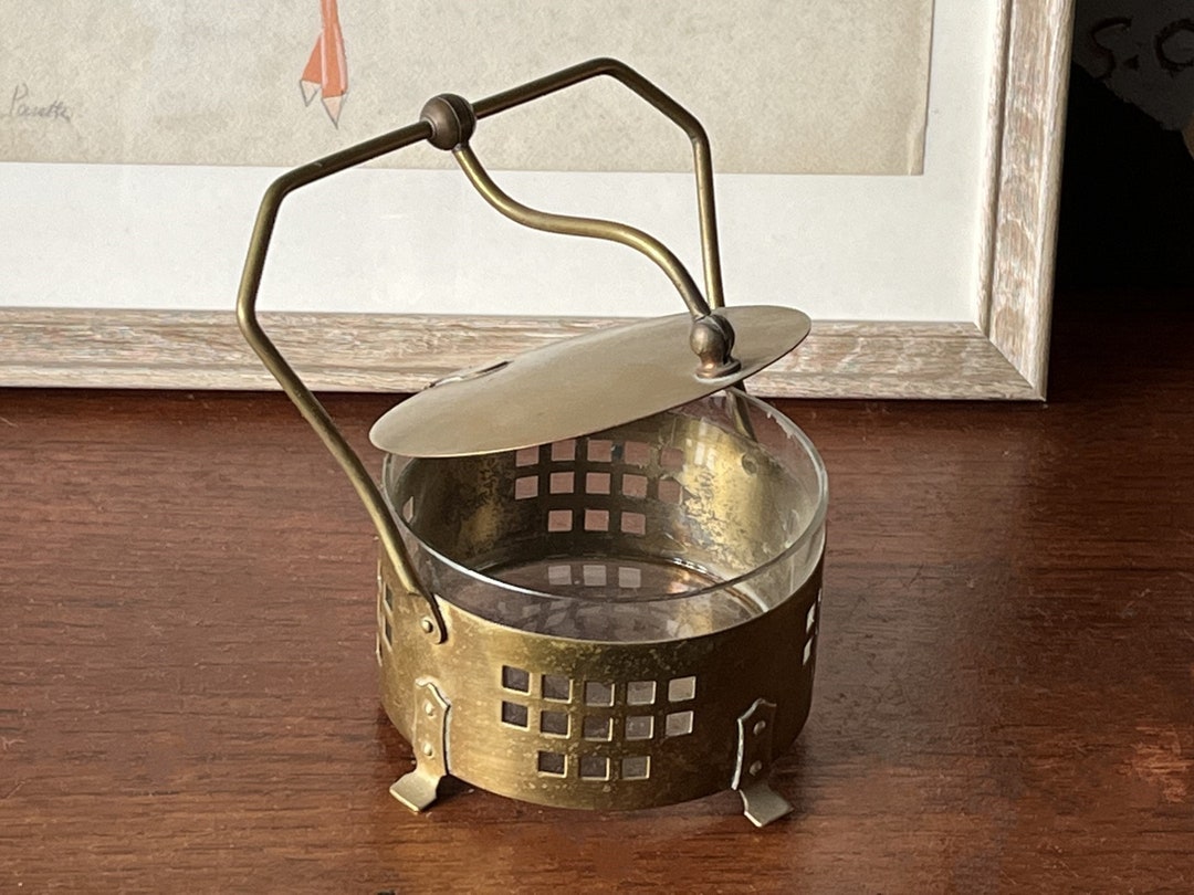 Very Rare Secessionist Hoffmann Argentor Vienna Rare Swing Handle Jar ...