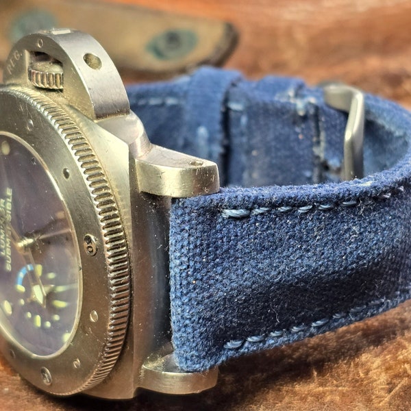Panerai Blue Watch Strap - Etsy