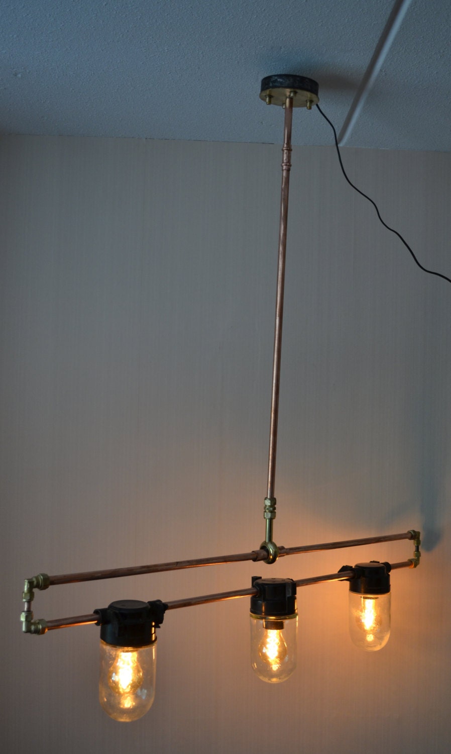 SOLD Hanging Multiple Pendant Hanging Pendant Light - Etsy