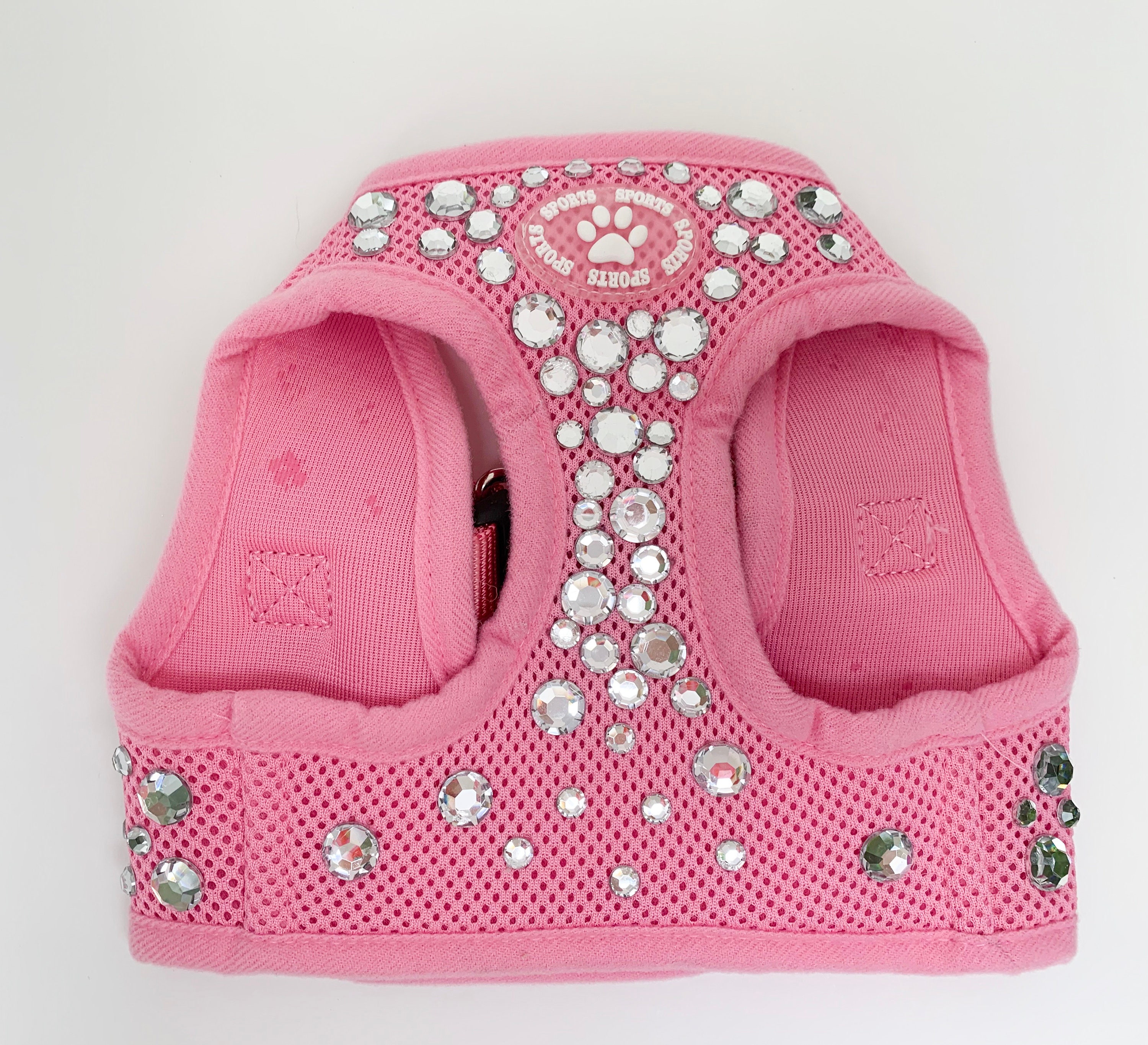 Powder Pink Harness Bark Avenue Bling | Etsy