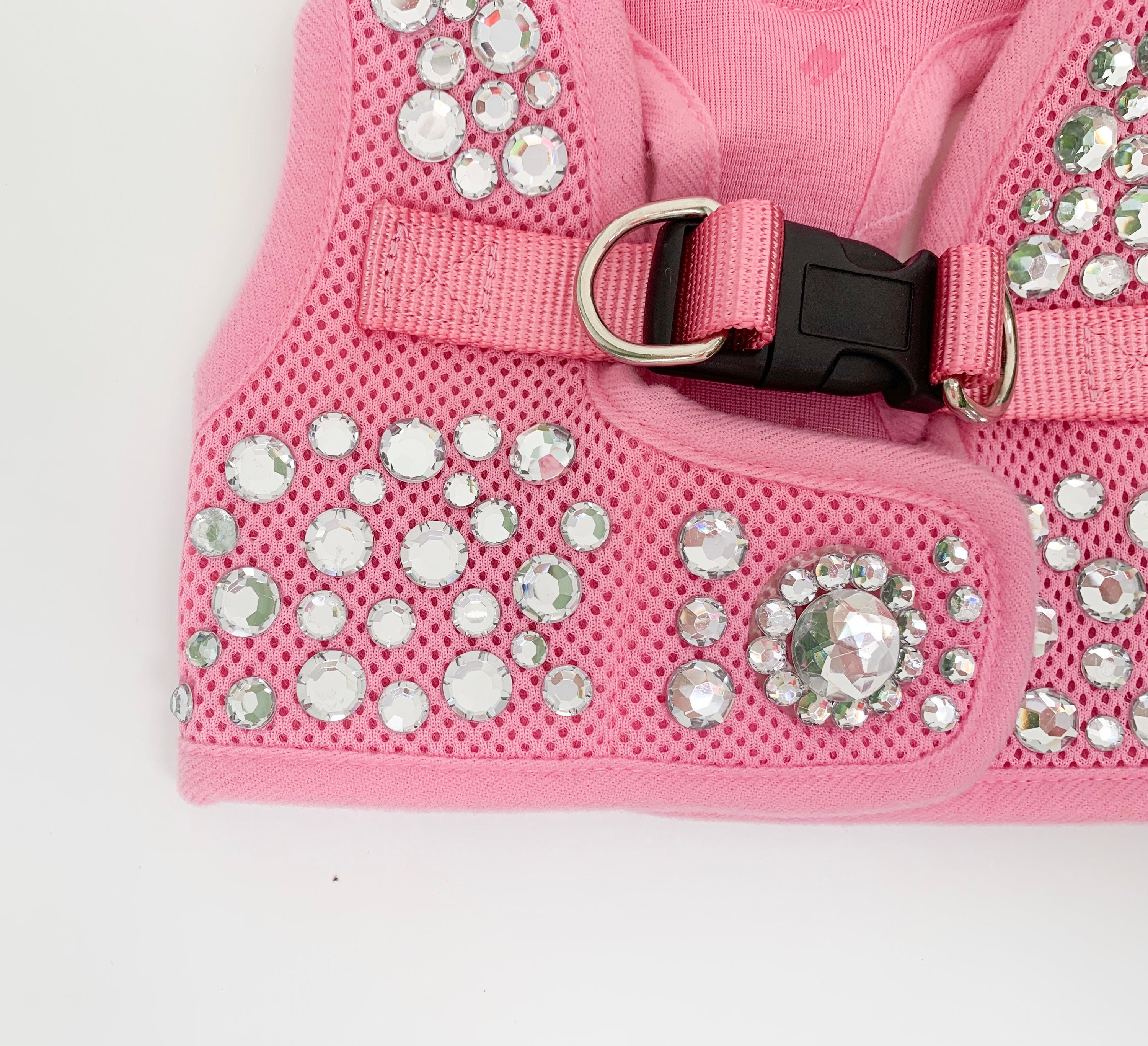 Powder Pink Harness Bark Avenue Bling | Etsy