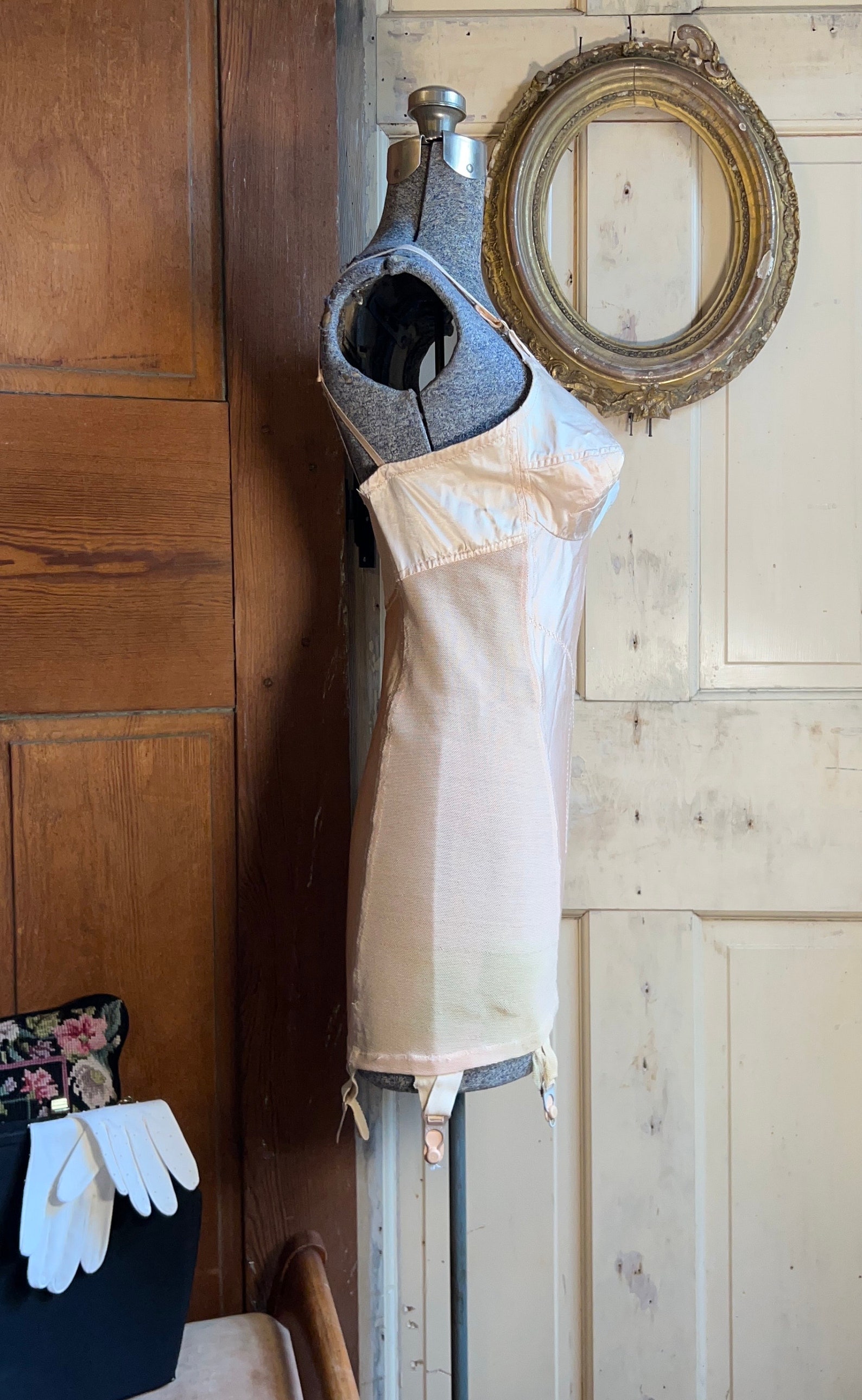 Vintage 1950s Pink Shapewear Full Girdle - Etsy