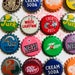 Soda Pop Caps, Set of 40, Craft Supplies, Bottle Cap Crafts, Vintage ...