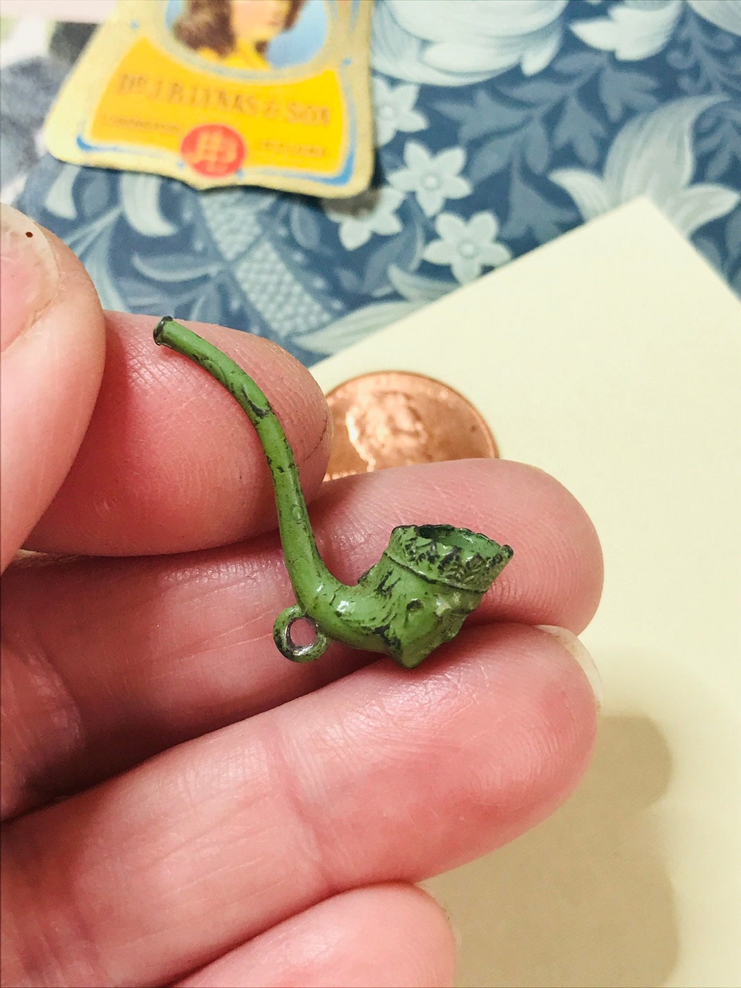 Miniature Toy Pipe, Indian Chief Face, Cracker Jack Prize, 1930s Toy ...