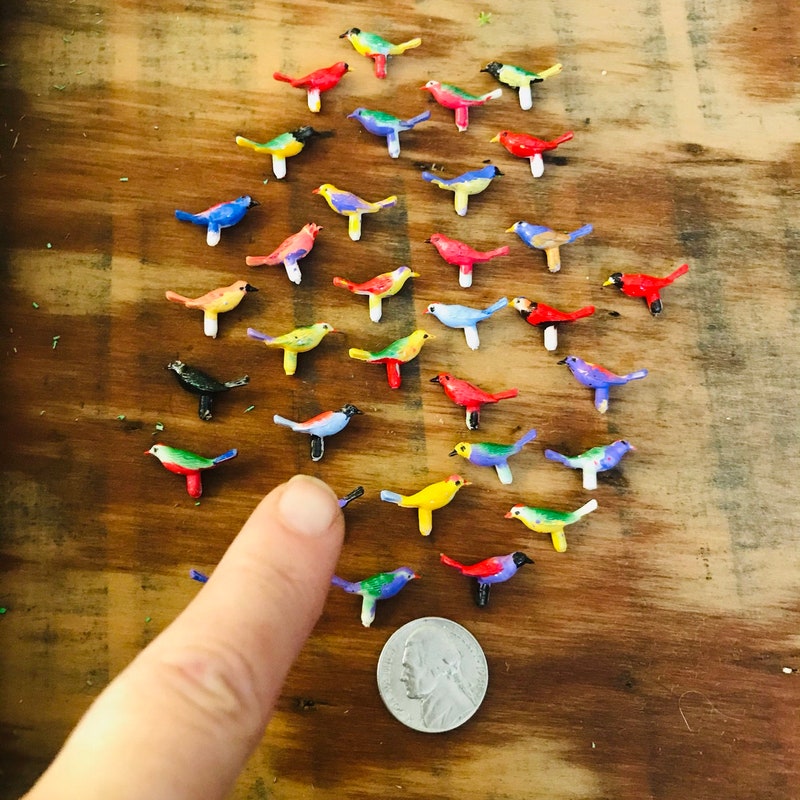 Miniature Bird - Etsy