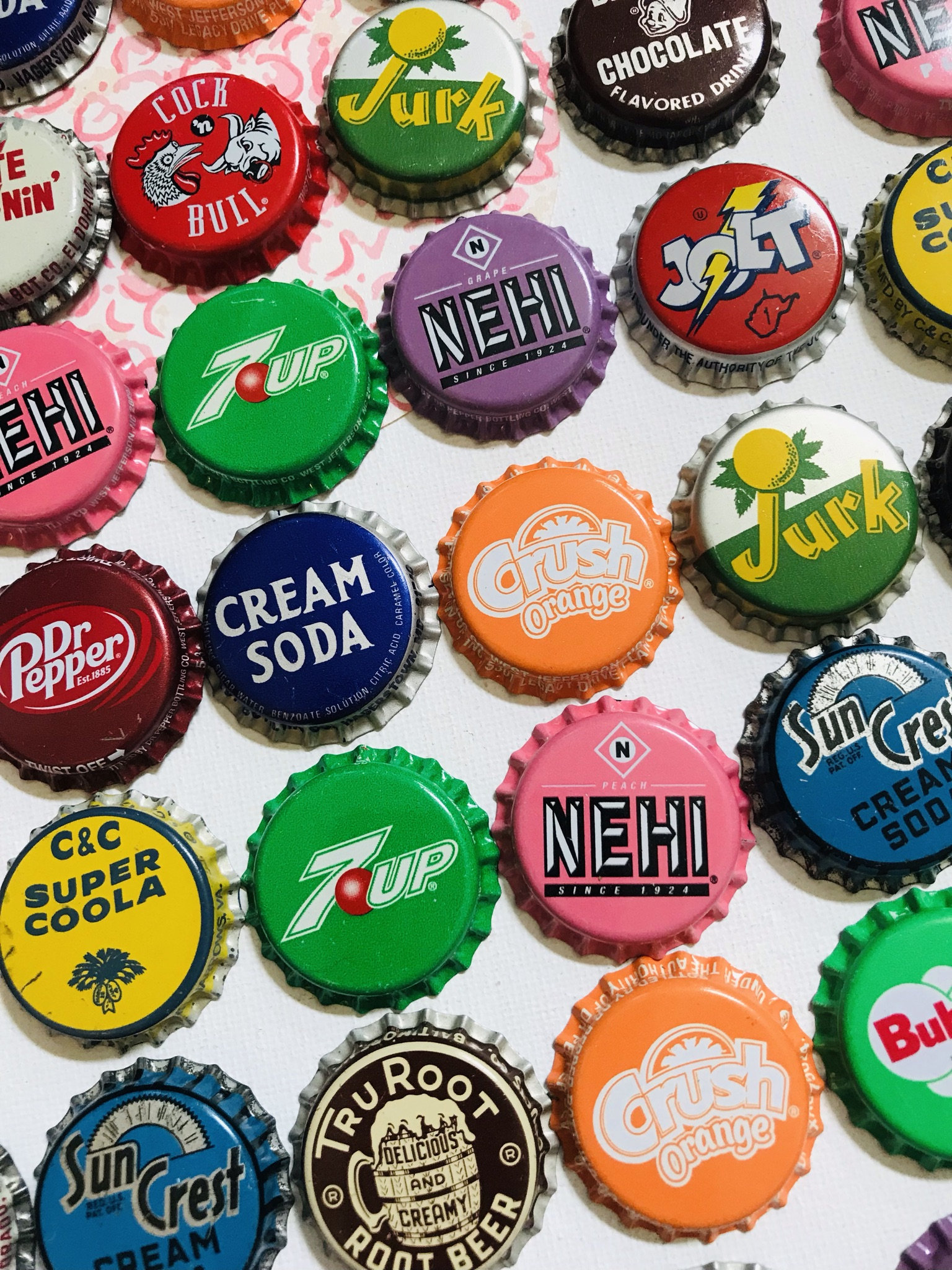 40 Pc. Set Vintage Soda Pop Caps: 1950s-80s Craft Supply - Etsy