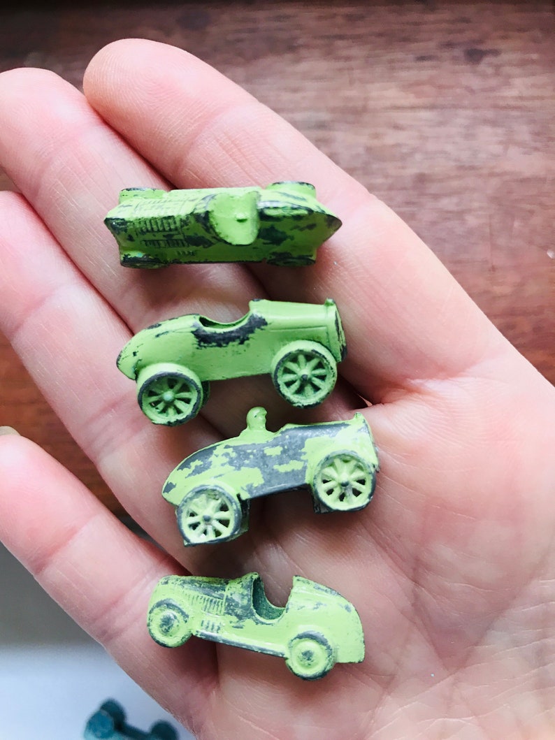 Cracker Jack Toy Metal Roadster Race Cars Miniature - Etsy