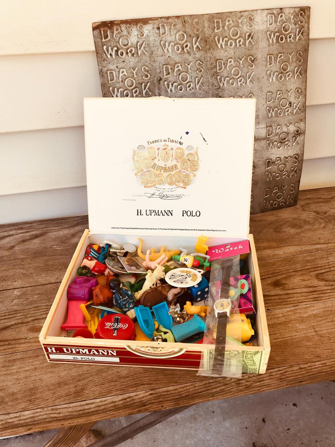 Box Lot Toys, 65 Pieces, Vintage Toys, Cracker Jacks, Dimestore ...