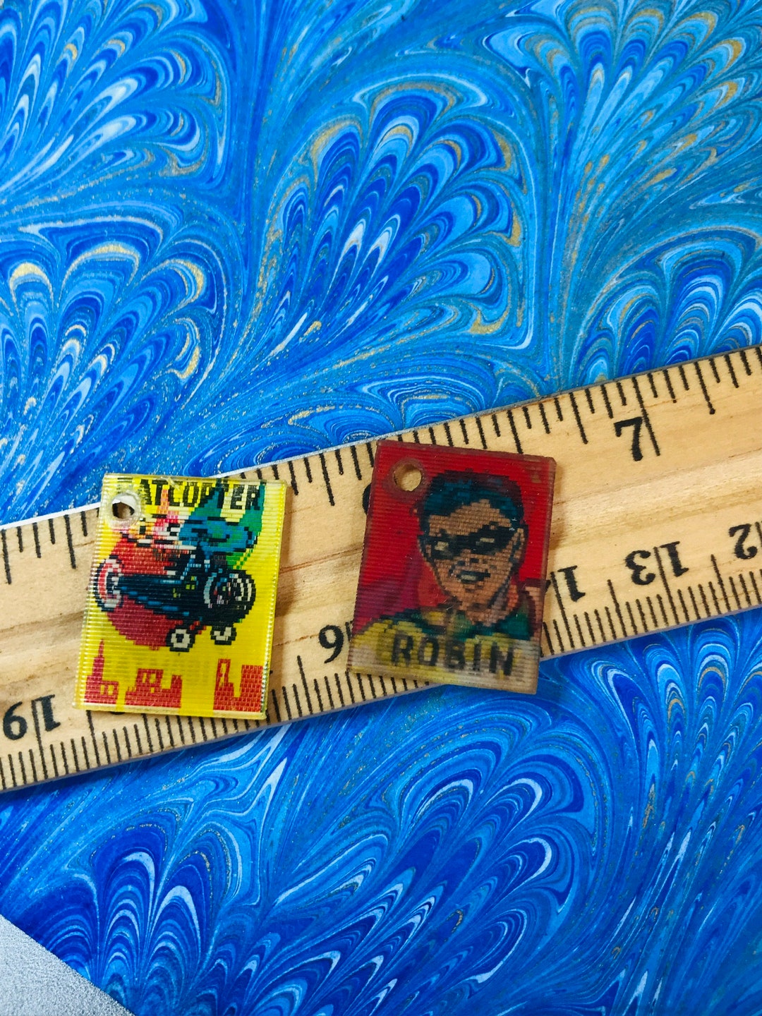 Batman and Robin Collectible Toy Lenticular Set of Two Tiny - Etsy