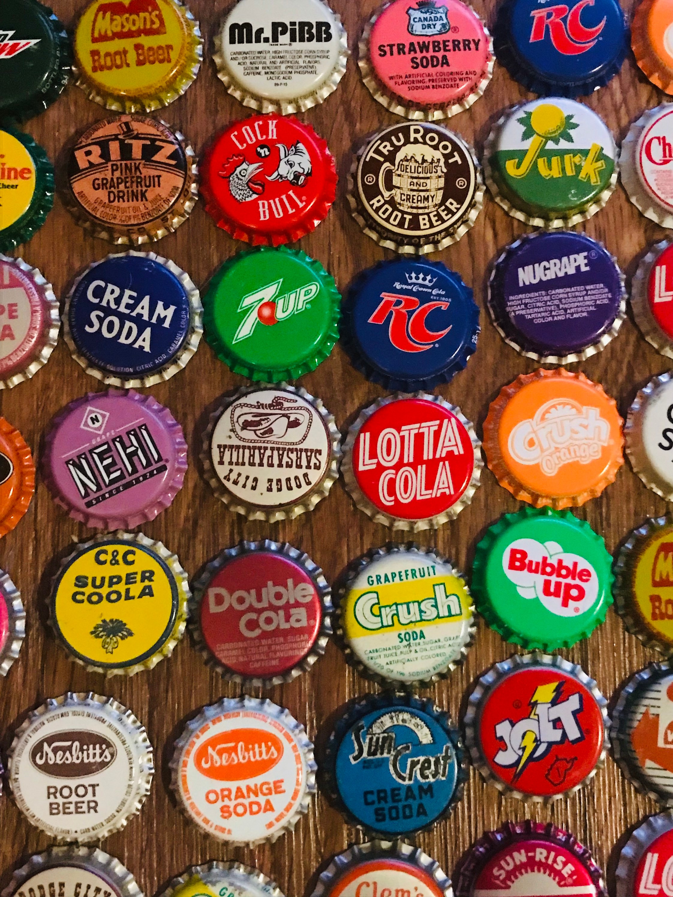 Soda Can Bottle Tops