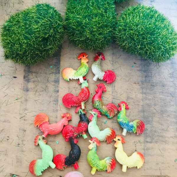 Miniature Roosters - Etsy