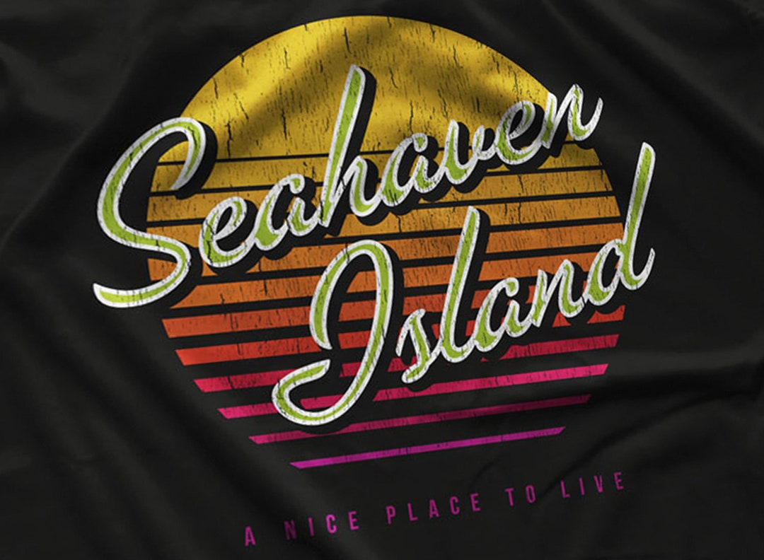 Seahaven Island T-shirt - Etsy