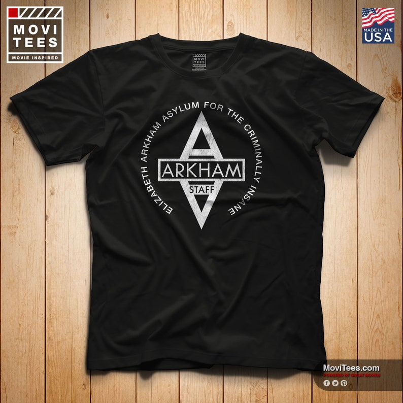 Arkham Asylum T-shirt: Film Fan Art 2000s Movie Shirt S-5XL - Etsy
