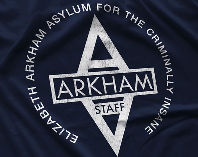 Arkham Asylum T-shirt | Etsy