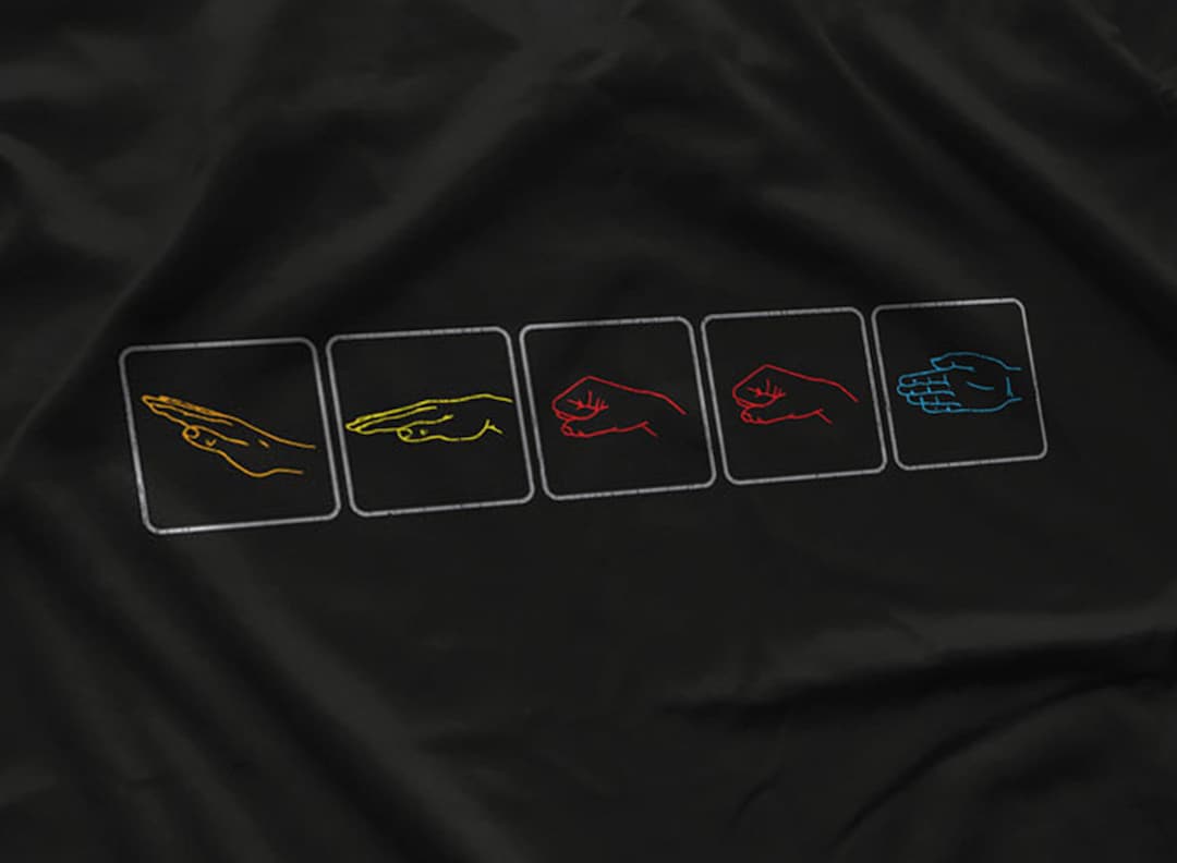 Hand Signals T-shirt - Etsy UK