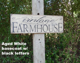 Wood sign vintage | Etsy