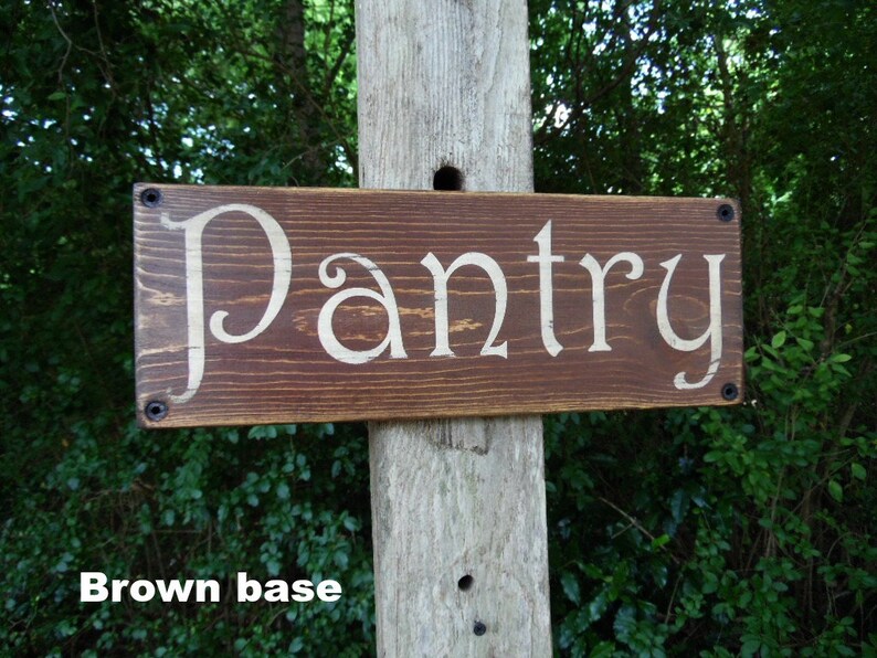 Pantry Primitive Wood Sign Vintage Sign Kitchen Sign Pantry | Etsy