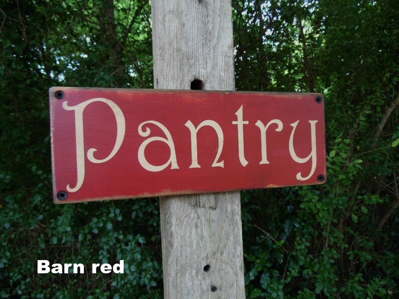 Pantry Primitive Wood Sign Vintage Sign Kitchen Sign Pantry | Etsy