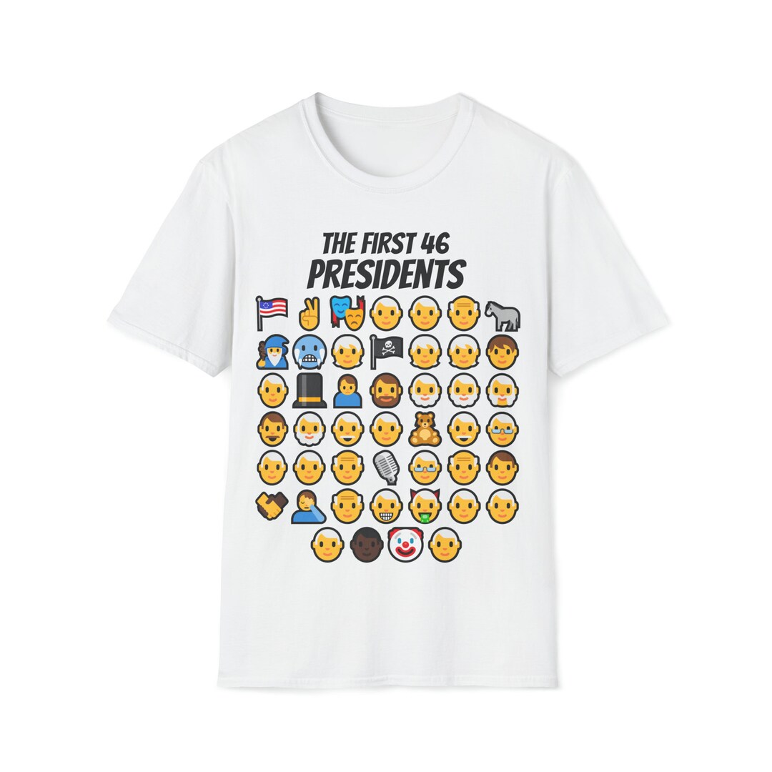 Emoji Presidents Unisex Softstyle T-shirt - Etsy
