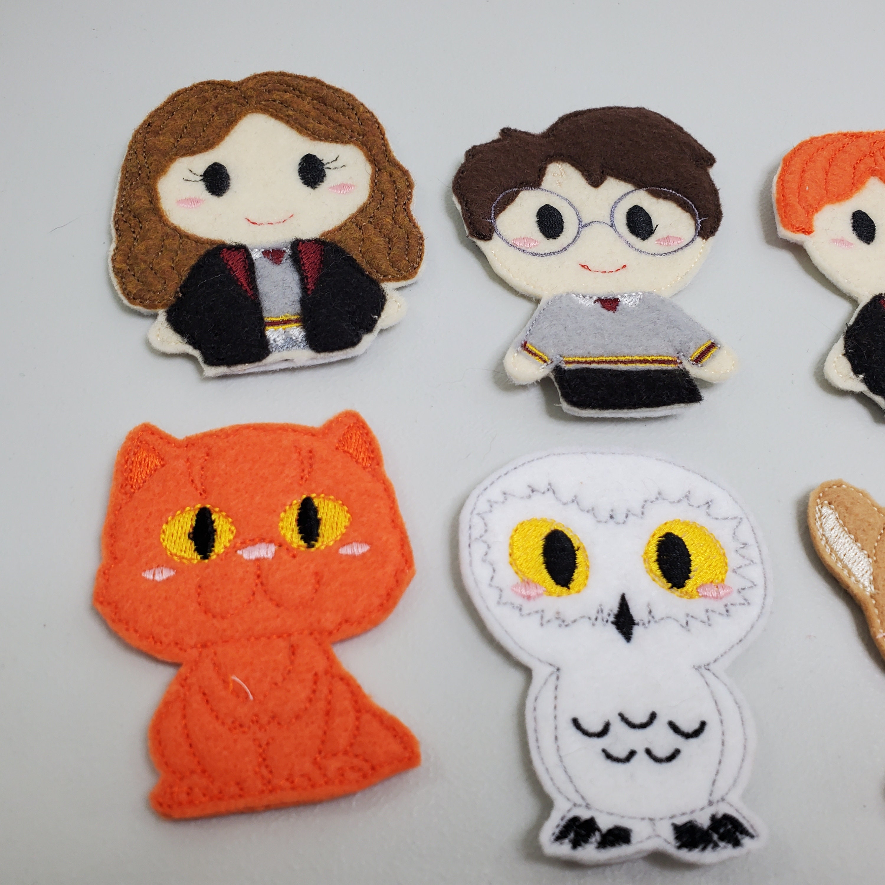 Wizard Felt Finger Puppets: Pretend Play Set - Etsy