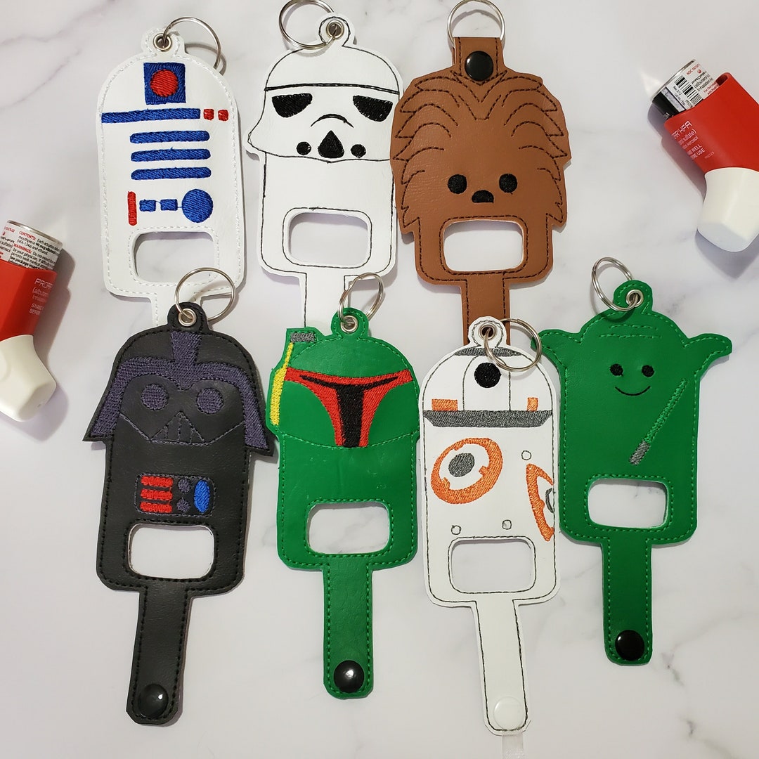 Character Asthma Inhaler Keychain Holder, Kids Personalized Gift - Etsy