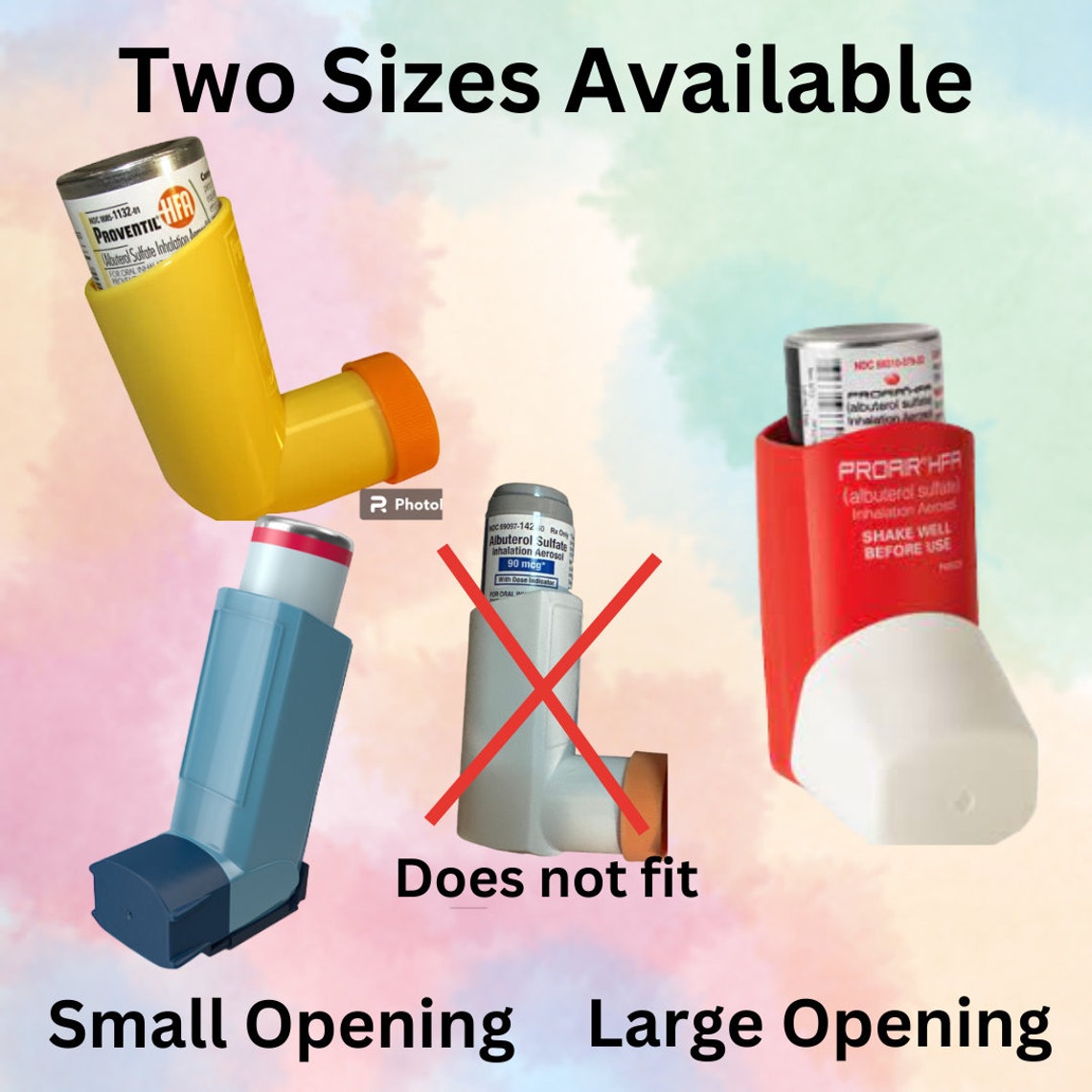 Asthma Inhaler Keychain Holder: Personalized Kids Gift - Etsy